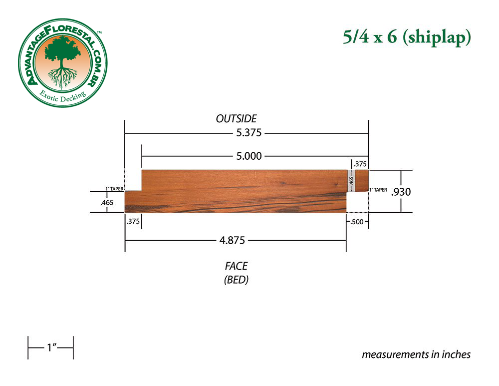 Exotic Hardwood Shiplap Siding - FSC Certified is available - Advantage ...